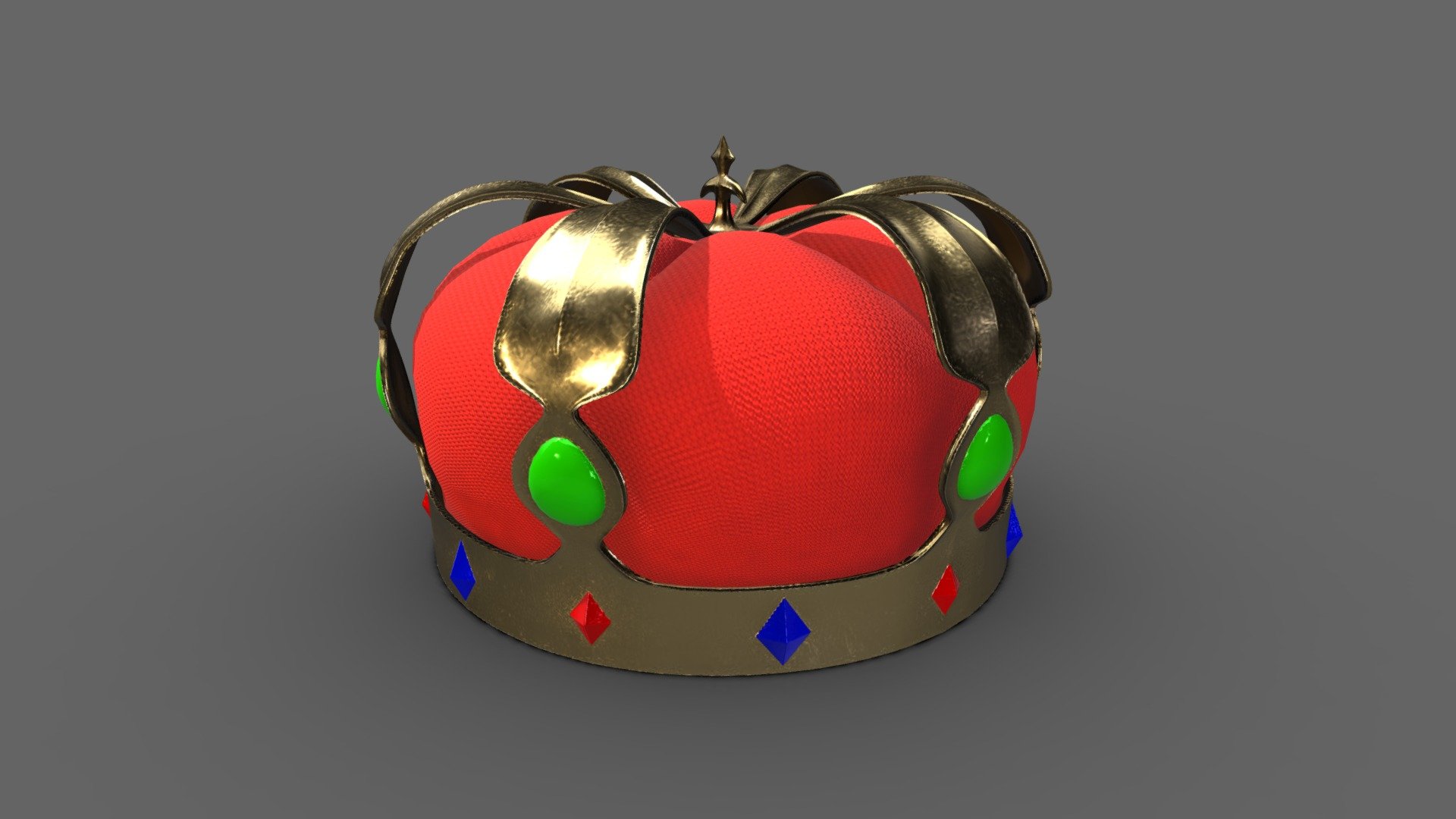 Royal Crown - 3D model by Cayo.Carvalho [9b57b3a] - Sketchfab