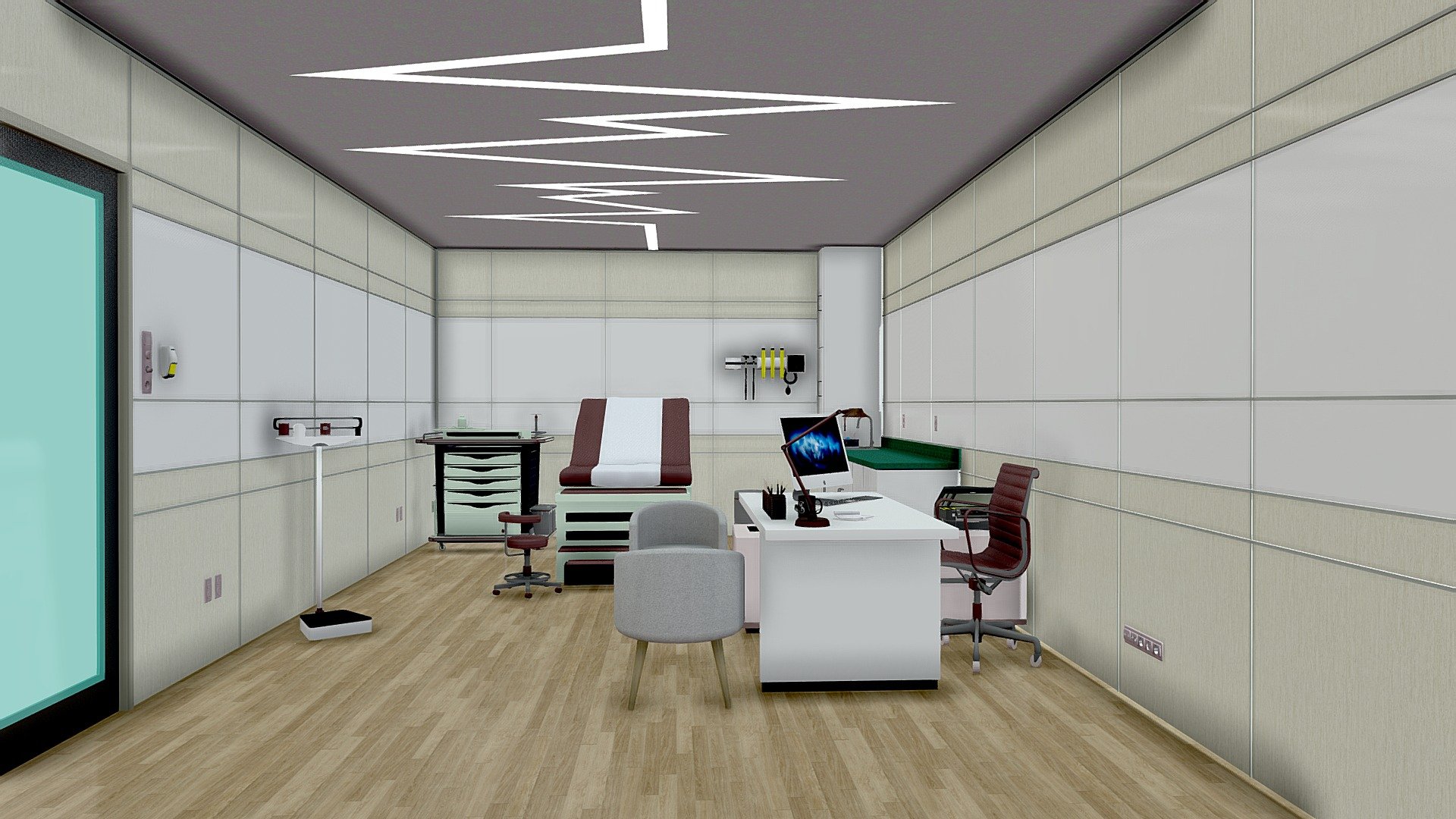 MEDICAL SPACES-DOCTORS OFFICE - 3D model by Studio Nava (@Karim.Hasan ...