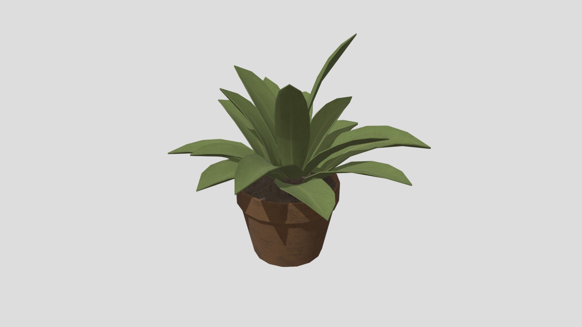 Small potted plants - Download Free 3D model by JAN1 LAB ...