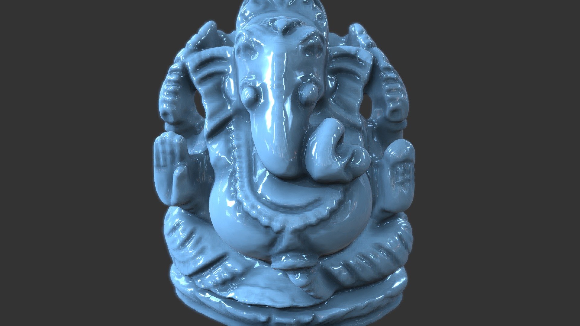 Ganesha - 3D model by wemakeit3d [9b59b5e] - Sketchfab