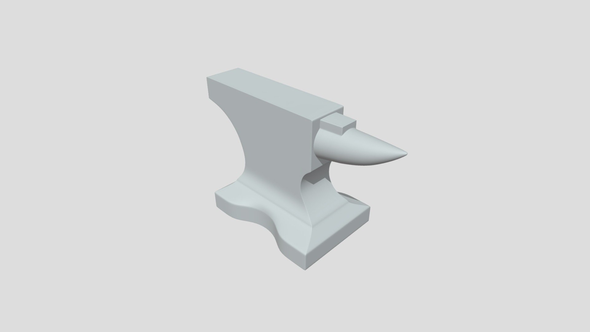 3D Anvil - Base Mesh - Download Free 3D model by James L. Odom ...