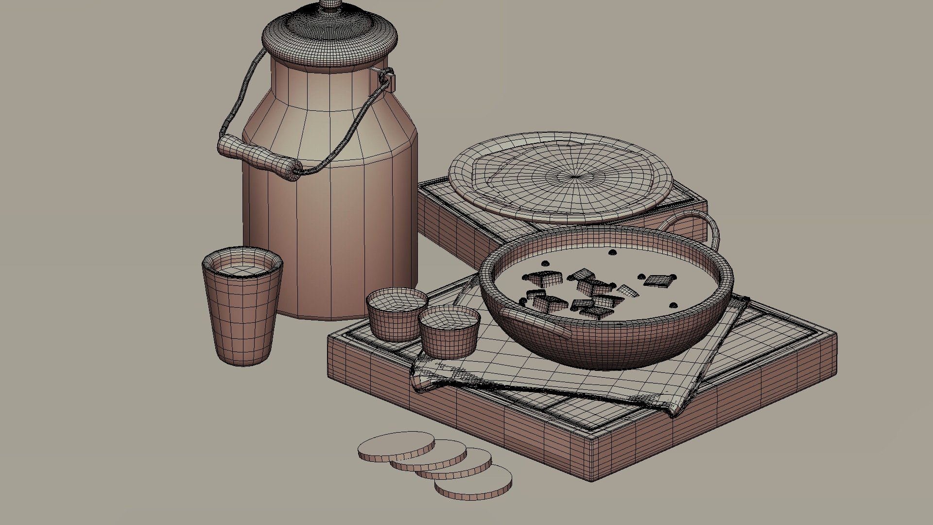 Punjabi Style Shahi Paneer food - Download Free 3D model by sandeep7 ...