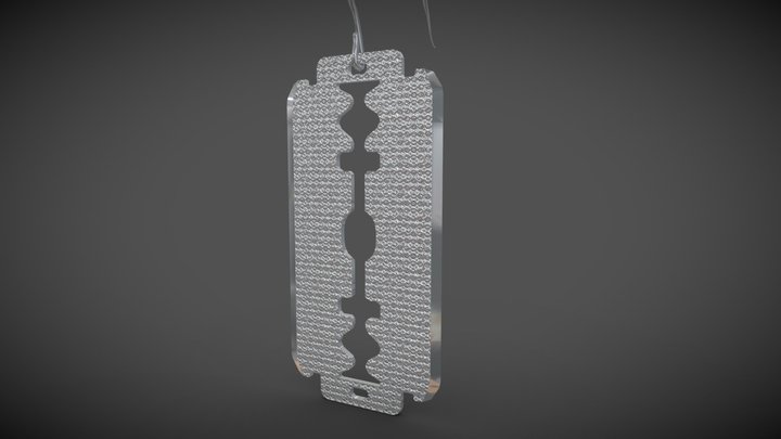 Razorblade 3D models - Sketchfab
