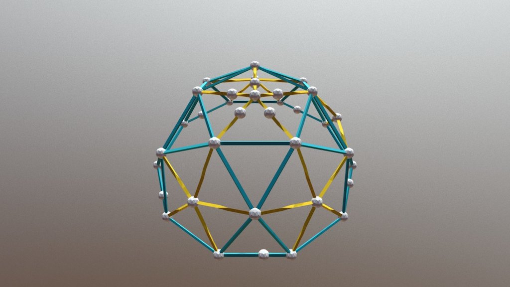 35 70 1 Dome Creator 1 - 3D model by Zometool [9b5d2b0] - Sketchfab