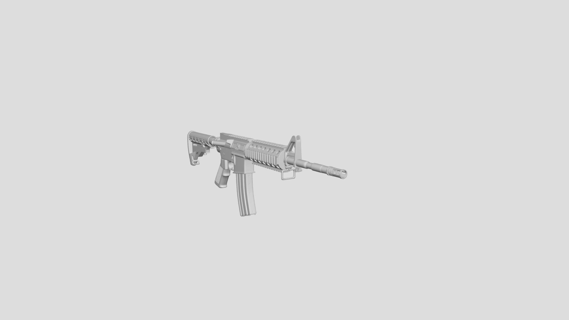 M4 - 3D model by LordAndre [9b5e0c0] - Sketchfab