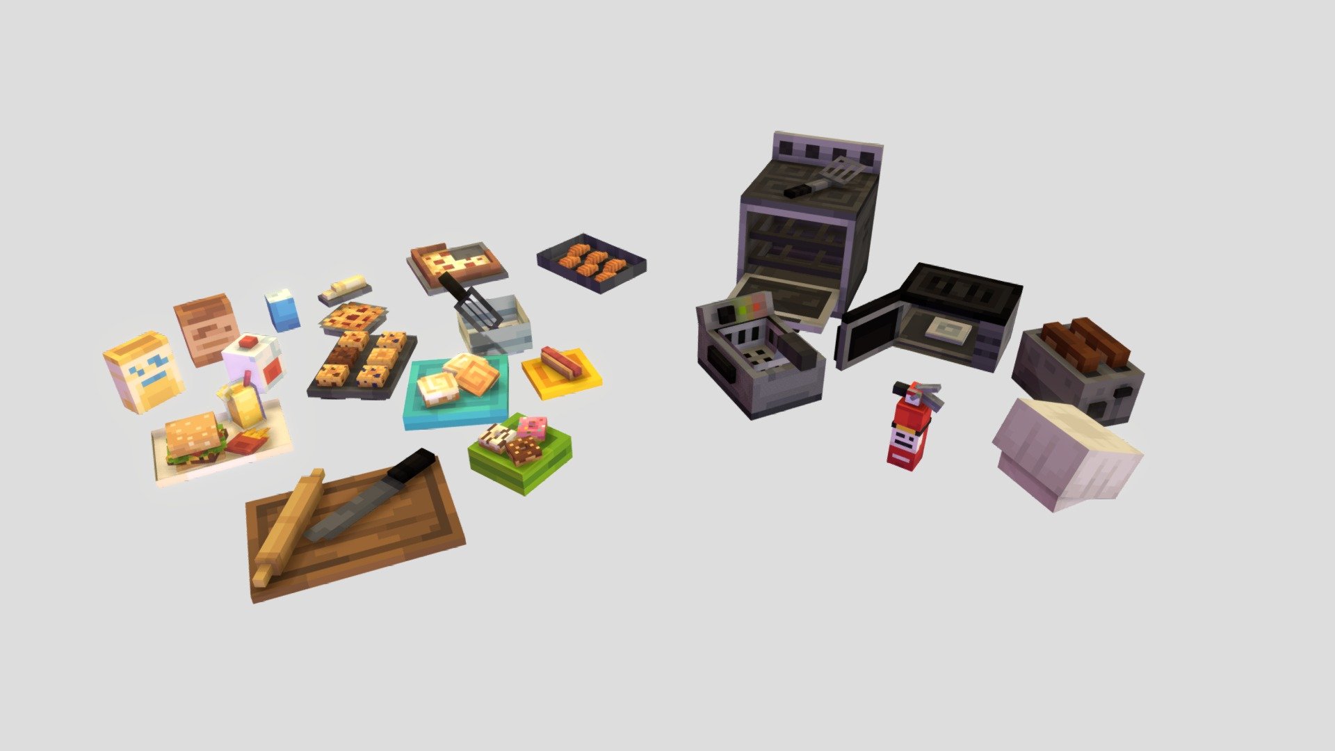 Cooking - 3D model by ItsToastCraft [9b5e836] - Sketchfab