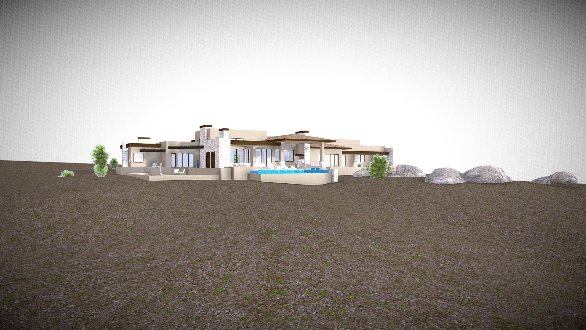 Andersen Residence - 3D model by Jessica Hutchison-Rough ...