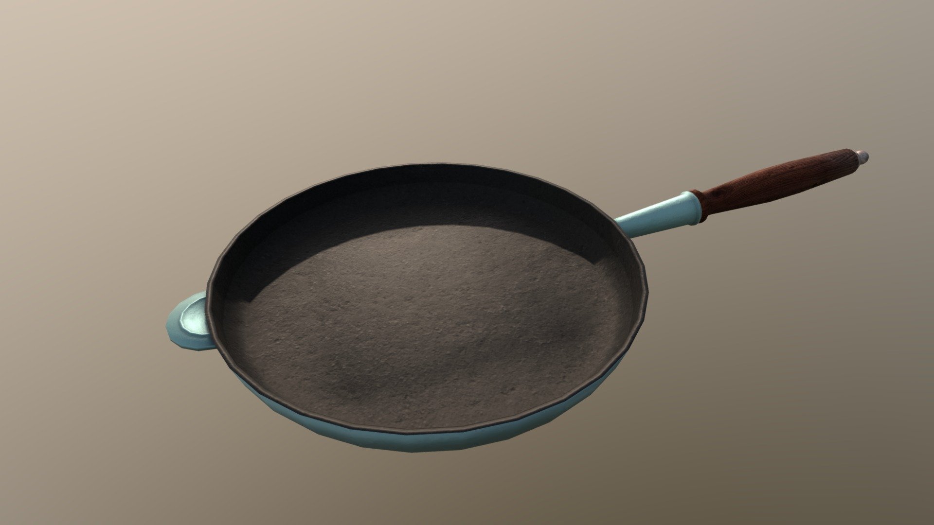 Frying pan - 3D model by CaffeinePainter [9b61687] - Sketchfab