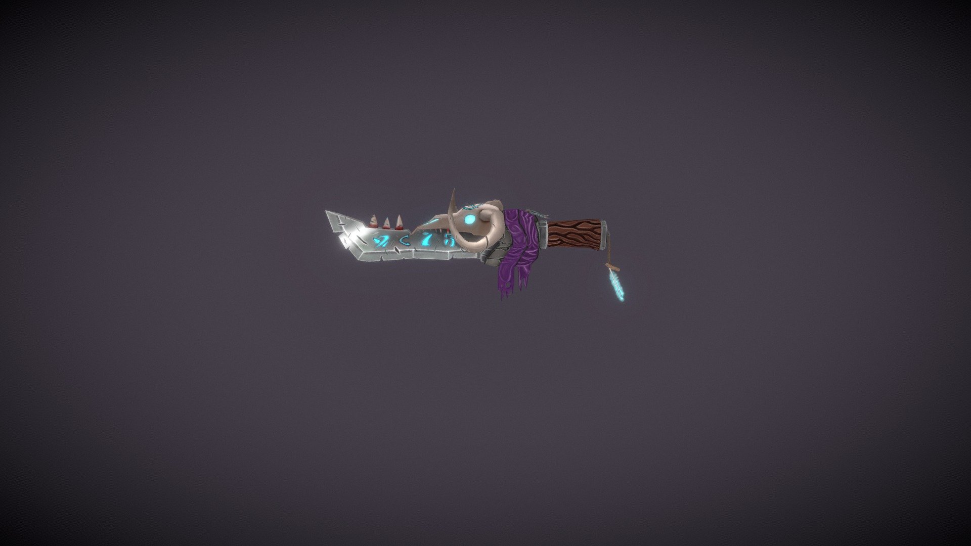 Weaponcraft DAE - Shadow Priest Dagger - 3D model by Wout Van Lany ...