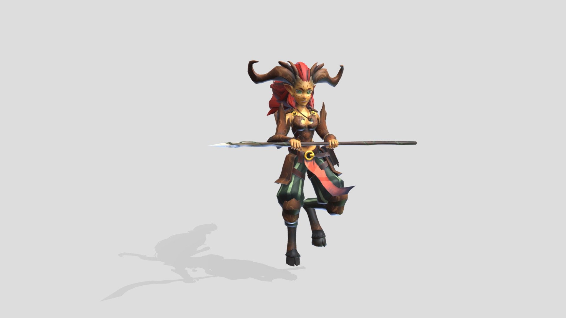 Faun 3-Stage Animation - 3D model by Pocketsize Dragonrider ...