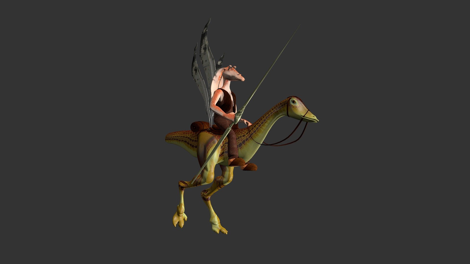 Gungan Scout - 3D model by Mind Mulch for The Masses ...
