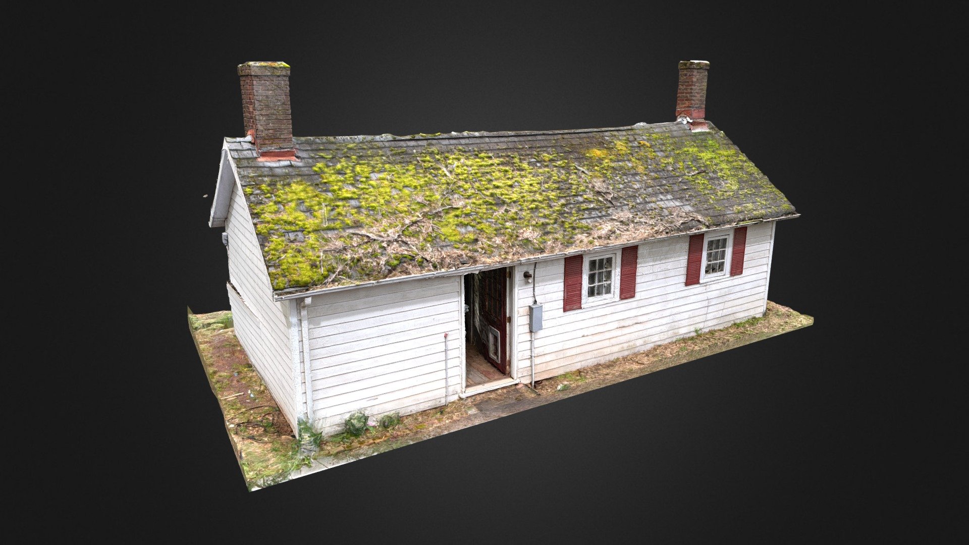 Washington Wells Dwelling Exterior - 3D model by Jennifer Hastings M.Sc ...