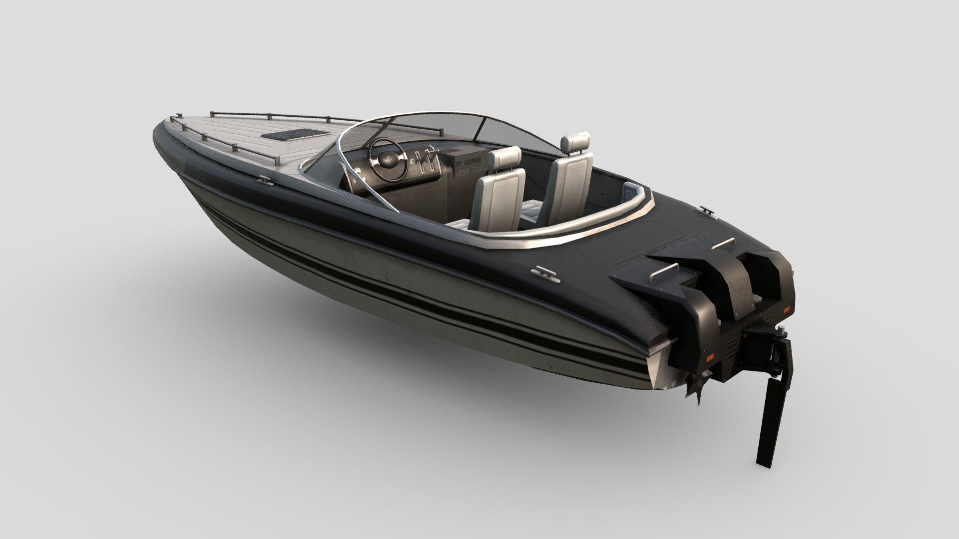 Speedboat 2 - 3D model by Lepico55 (@lepico) [9b656dd] - Sketchfab