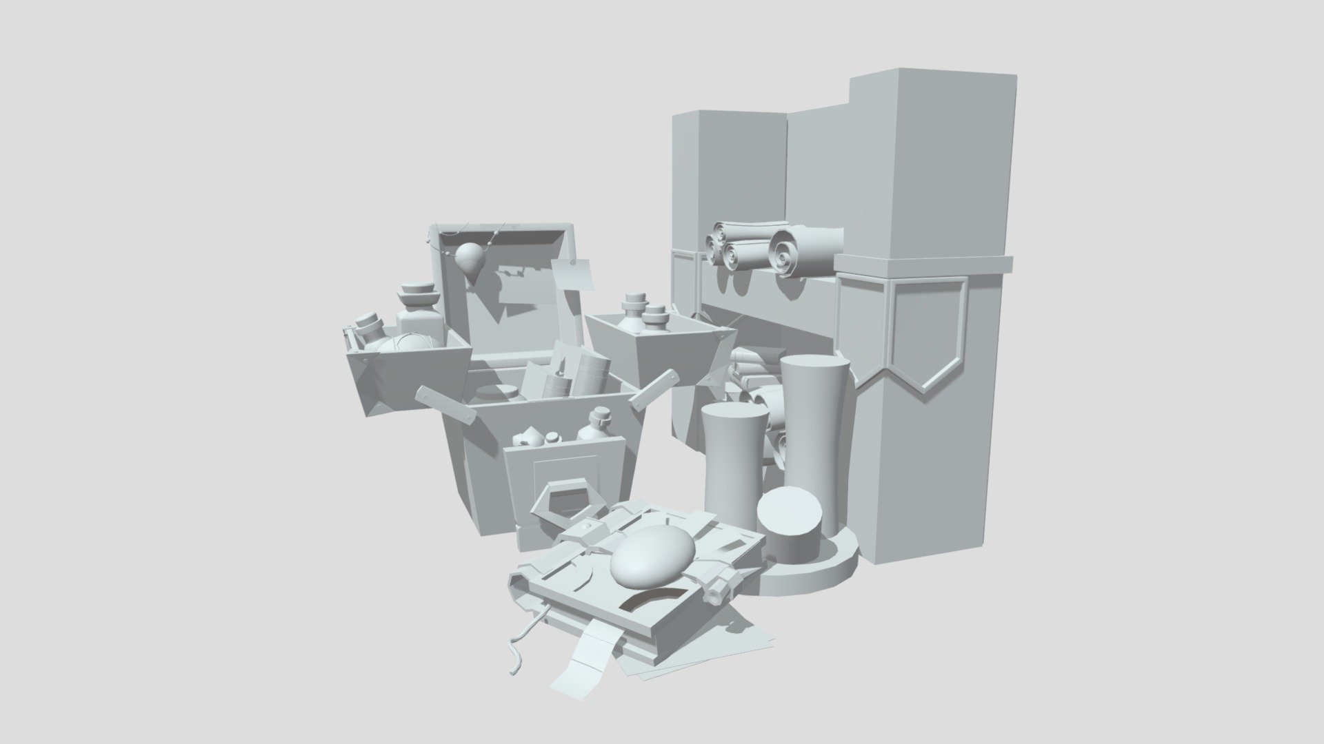 Witch Box - LAFS - 3D model by aidanmerwarthLAFS [9b66540] - Sketchfab
