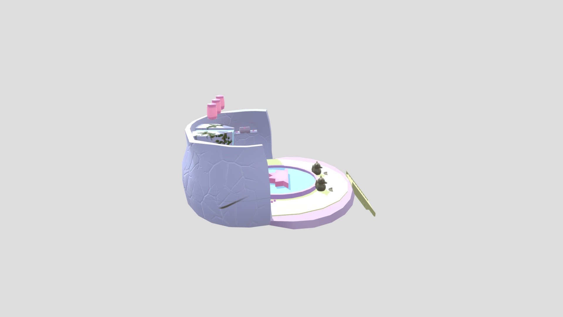 Spirit Blossom Ahri Room - 3D model by Sen (@Sens3DPortfolio) [9b67966 ...