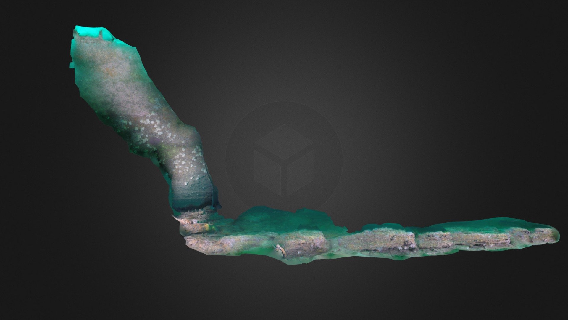Reef next to SS Kyarra - 3D model by hugh.waite [9b68a29] - Sketchfab