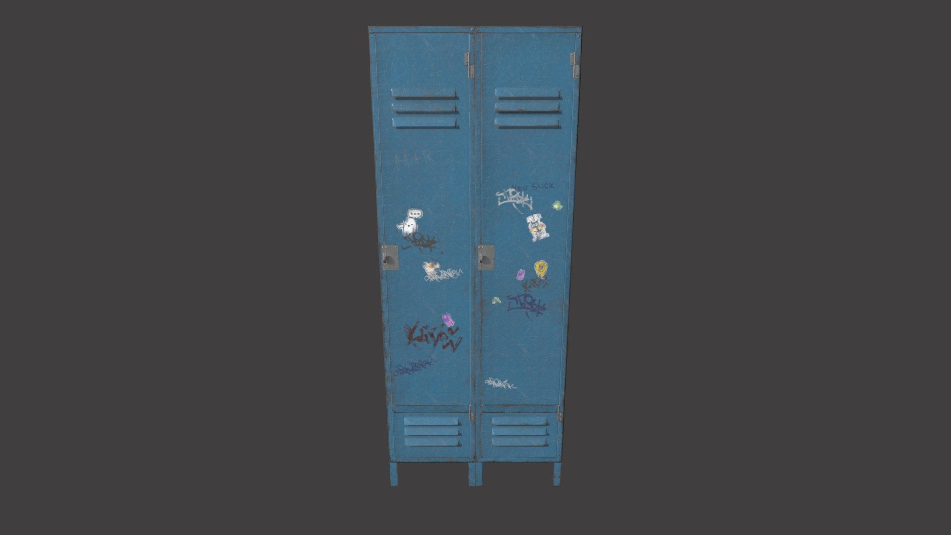 Locker_Mesh - 3D model by prairie_chae [9b68eba] - Sketchfab