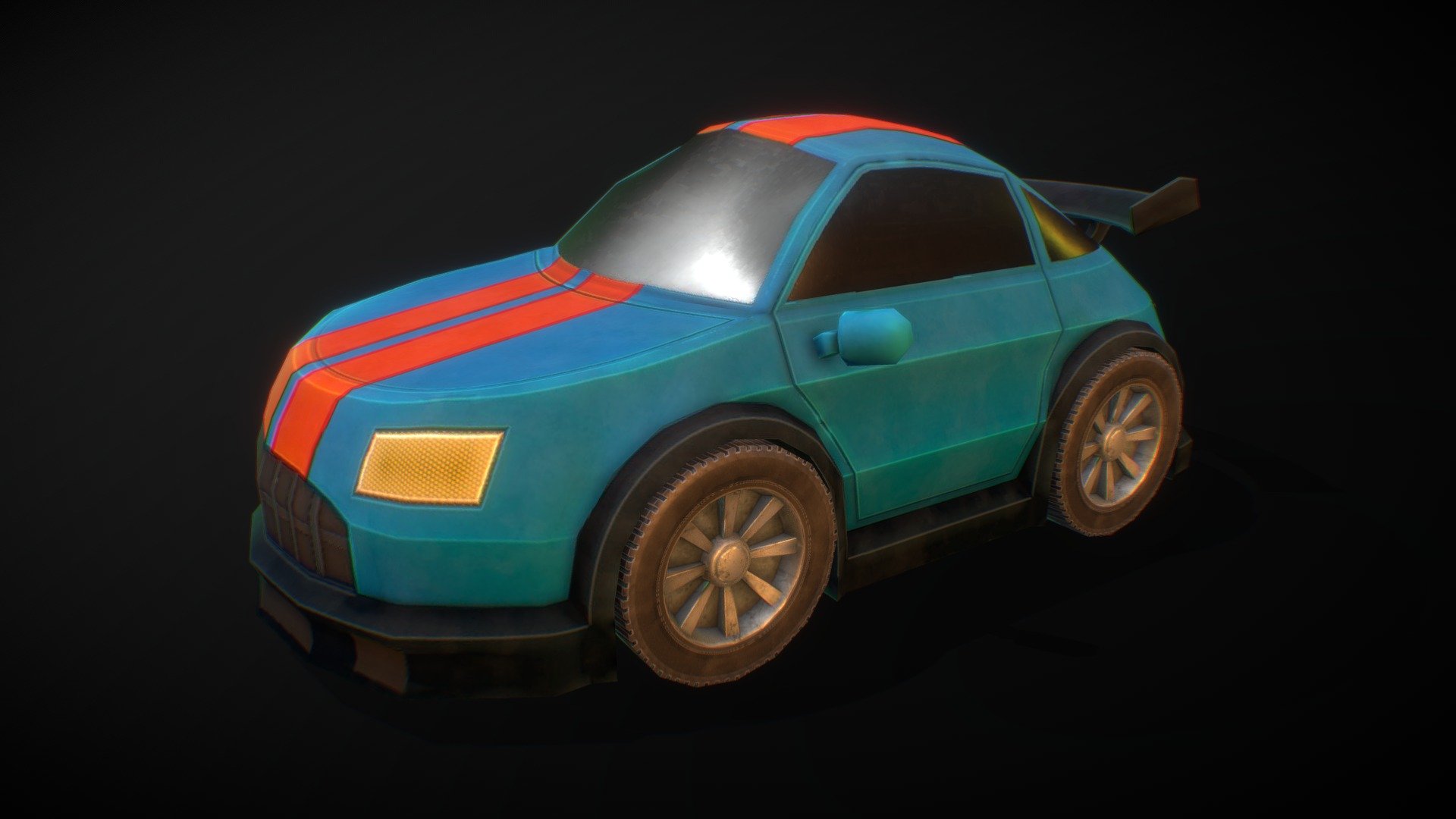 Stylized Car. - 3D model by bluxfy [9b69796] - Sketchfab