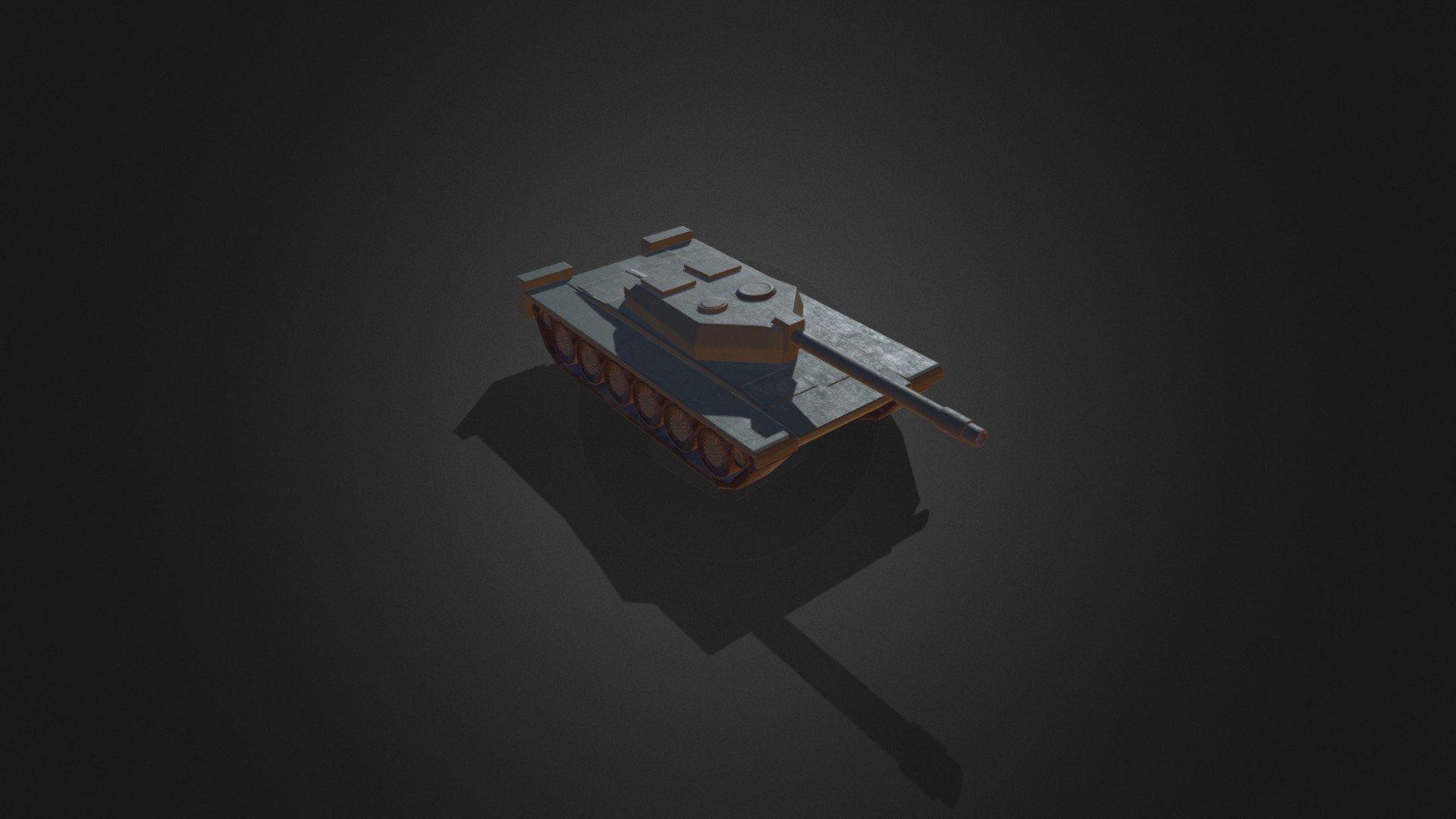 low-poly Tank - Download Free 3D model by Pablo88 [9b6b795] - Sketchfab
