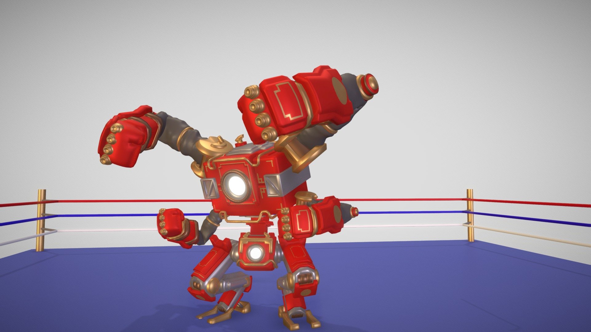 Striker Class Mecha - 3D model by mexican0o [9b6bf52] - Sketchfab
