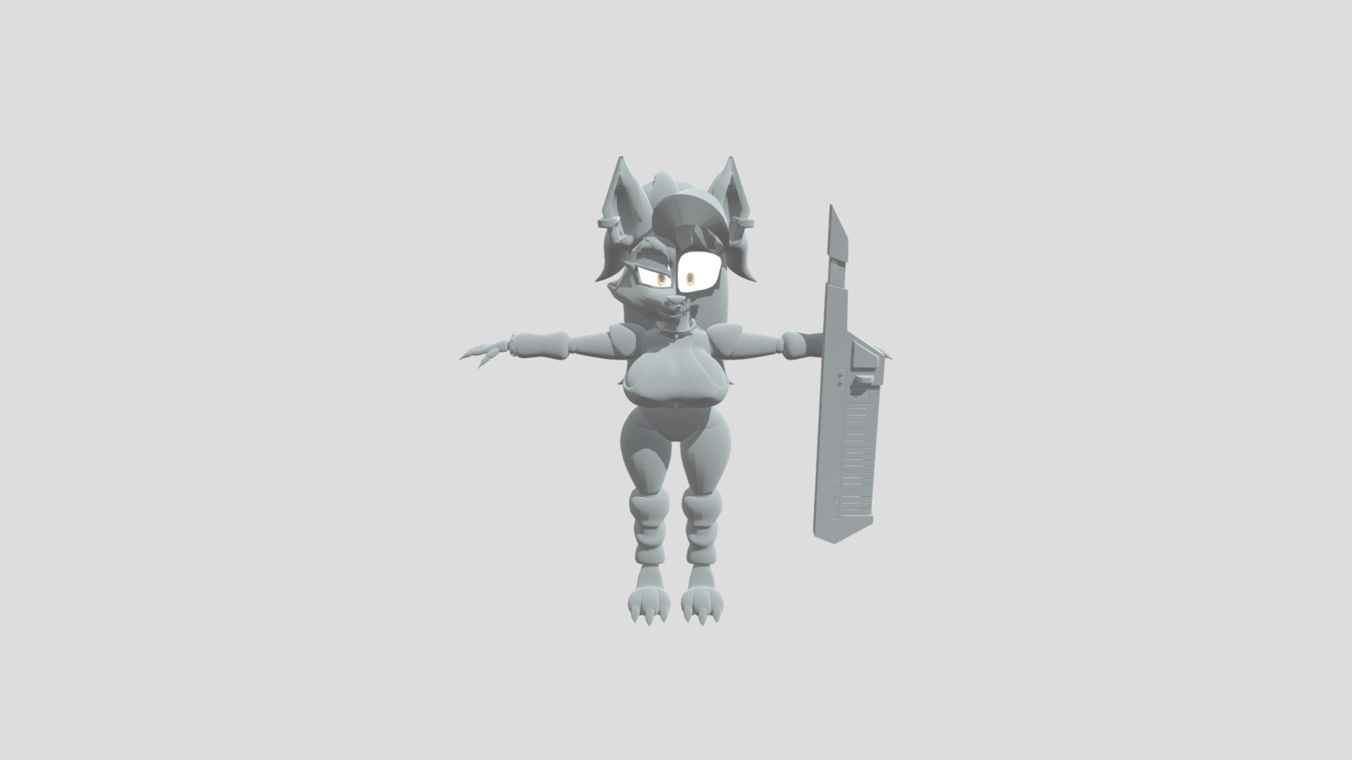 Roxanne_FK - Download Free 3D model by bread (@OreoWolf) [9b6ca13 ...