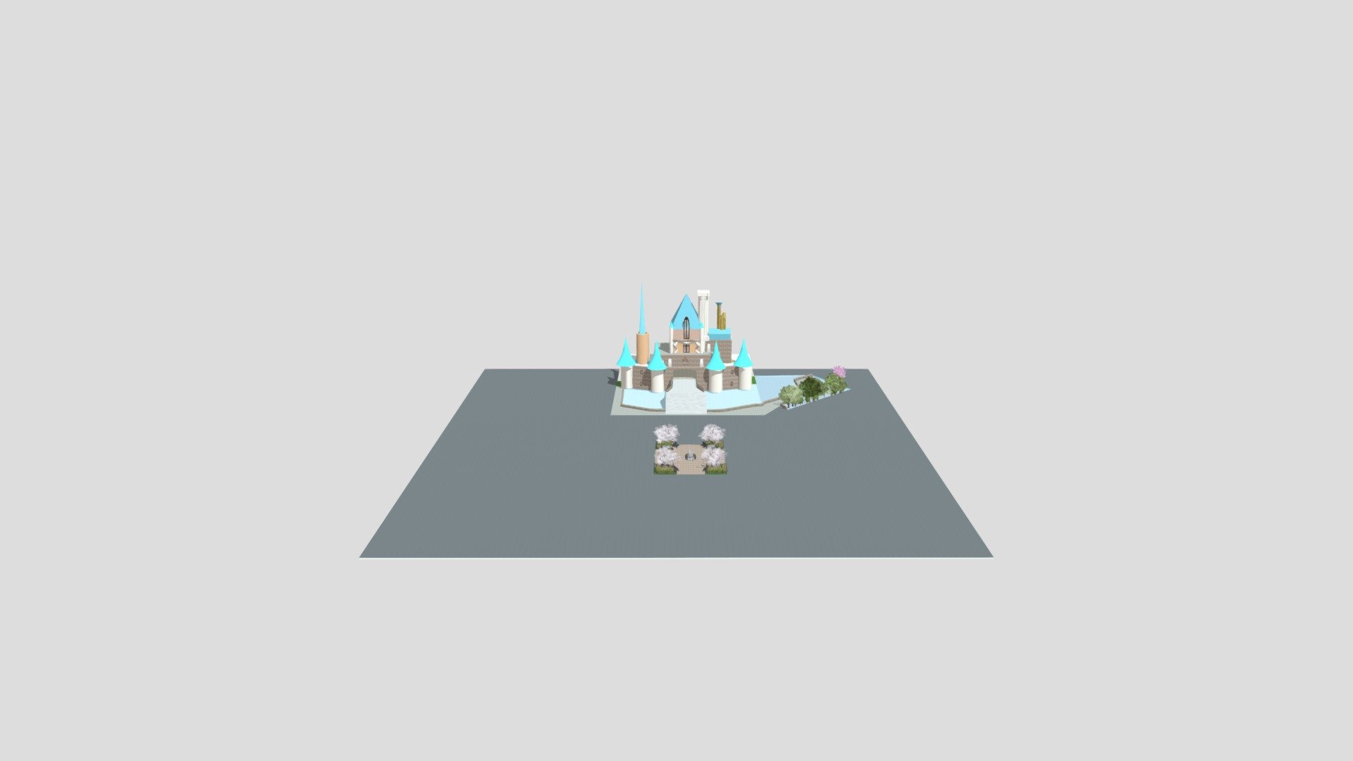 Disney 2 - Download Free 3D model by Home Design 3D (@homedesign3d ...