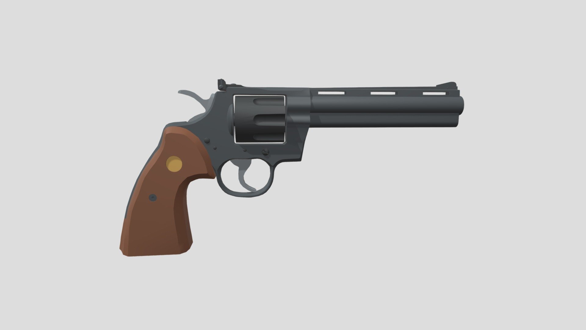 Colt Python .357 Magnum - Download Free 3D model by calico16 [9b6f80c ...
