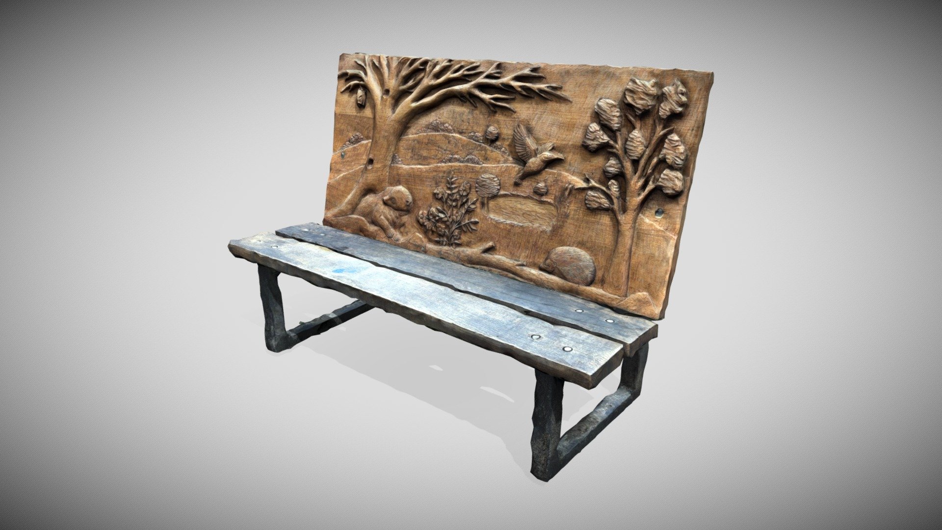 Sculpture Bench - Download Free 3D model by fantasticmrcox [9b6fa4b ...