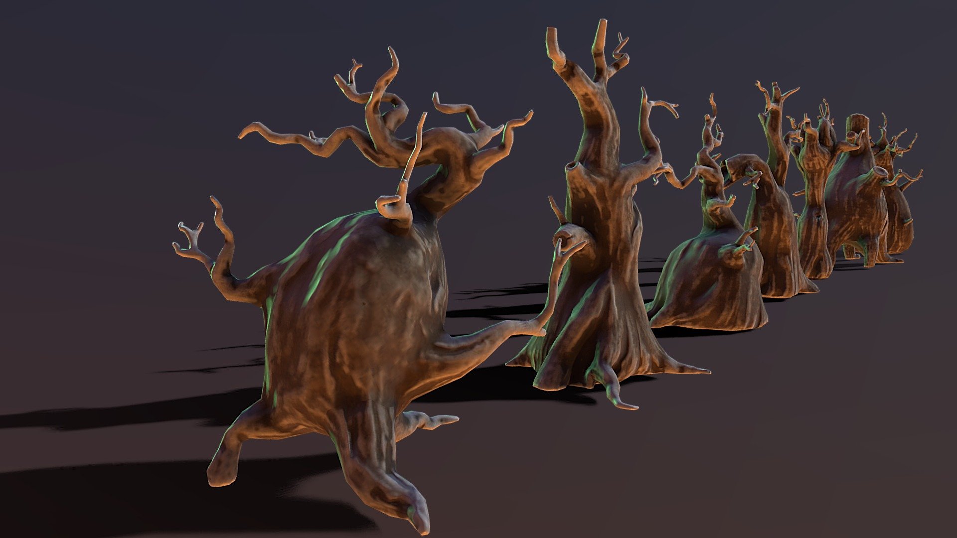 Dead Trees Pack - Buy Royalty Free 3D model by frankesalgado87 [9b6fddc] - Sketchfab Store