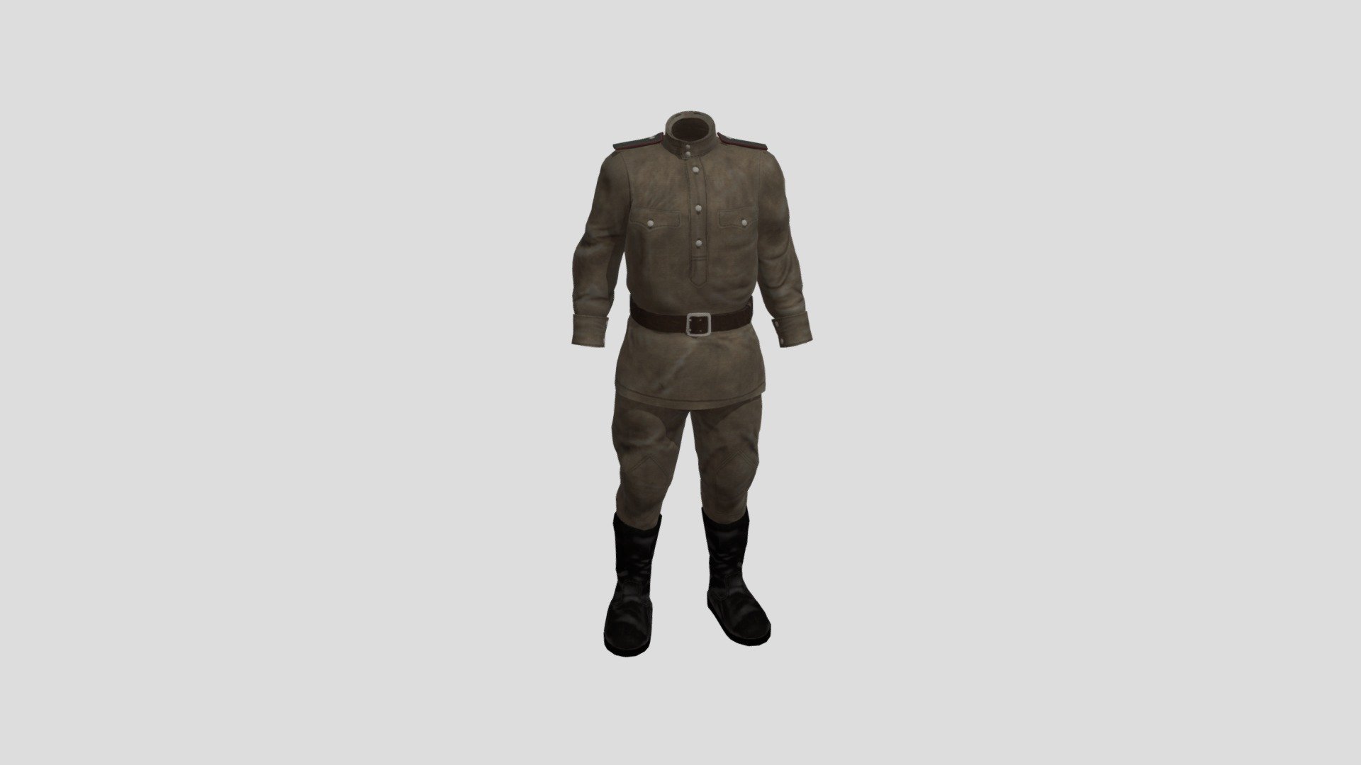 red army uniform - Download Free 3D model by Spacermilsurp (@Spacersurp ...