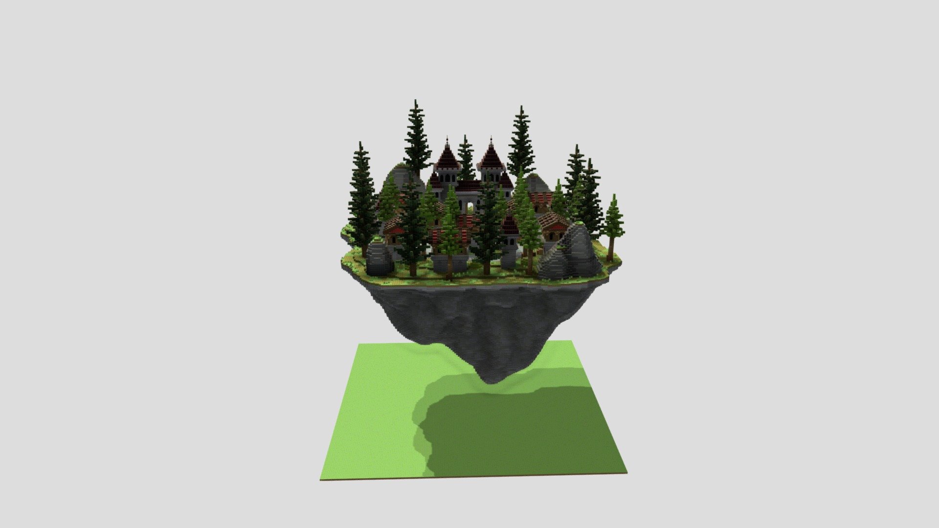Red Village Kingdom - 150x150 - 3D model by Senior Studios ...