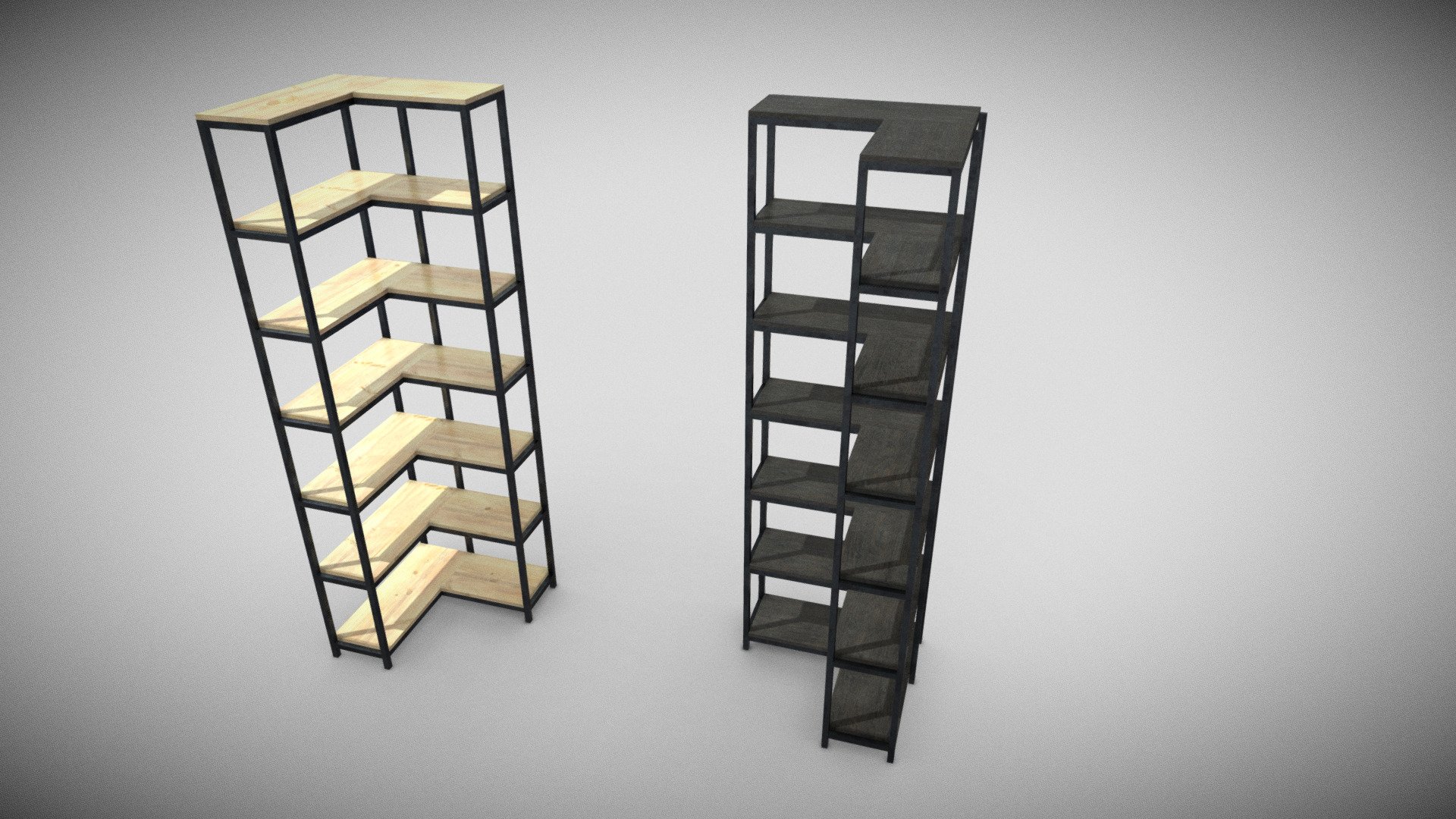 Shelves - 3D model by JanStano [9b7310f] - Sketchfab
