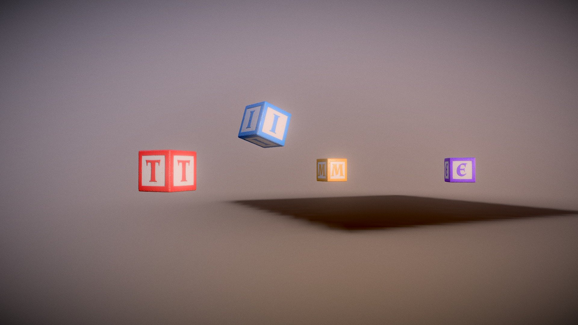 Letter Blocks - 3D model by Blackhart [9b7540b] - Sketchfab