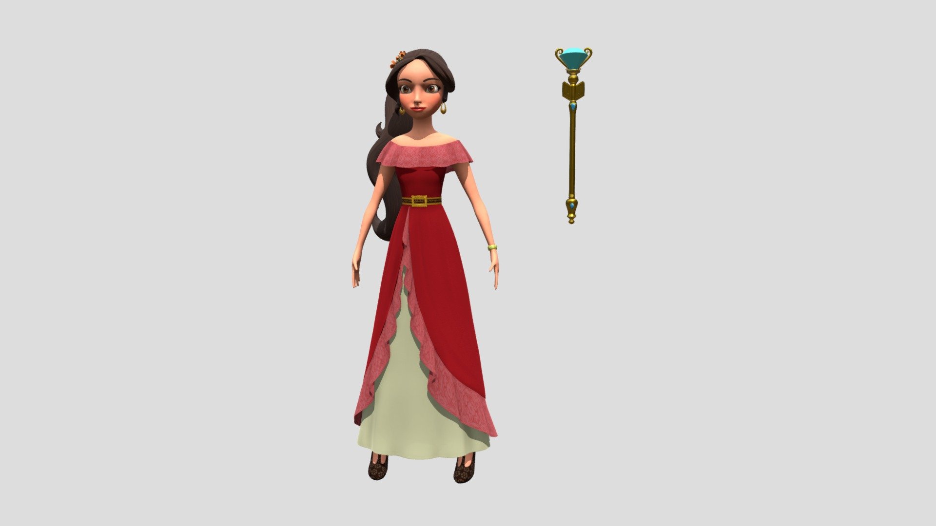 Elena - 3D model by MaikaLindemann [9b76b98] - Sketchfab