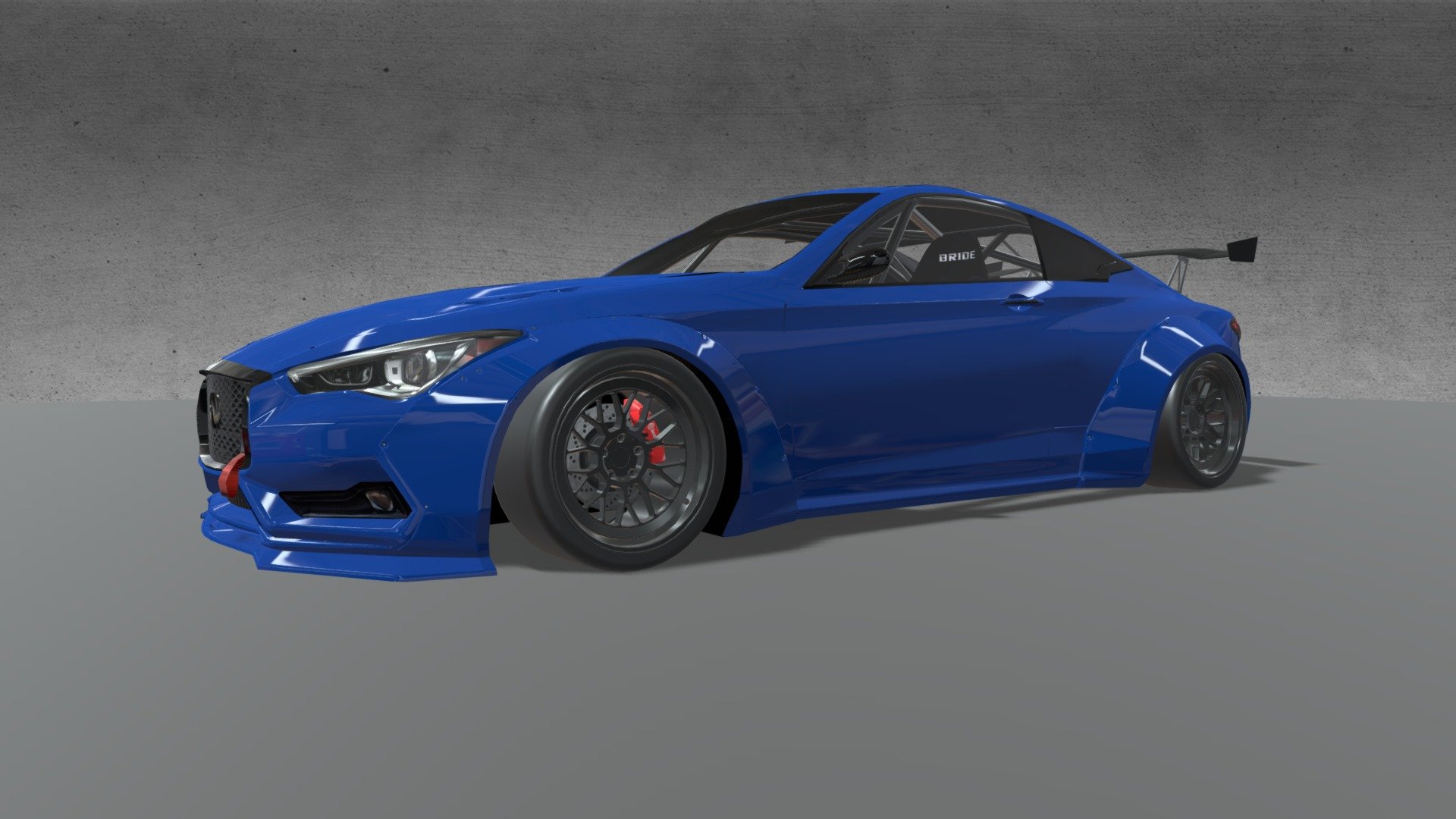 Infiniti Q60 Widebody kit - Download Free 3D model by All-Wide (@dsm350 ...