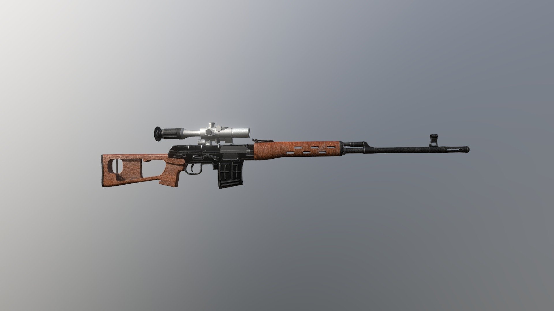 SVD/СВД - 3D model by Tsog (@Tsog_) [9b783fc] - Sketchfab