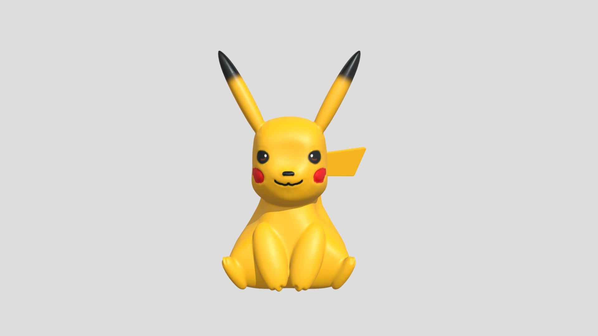 Pikachu - Download Free 3D model by Akinremi [9b7923b] - Sketchfab