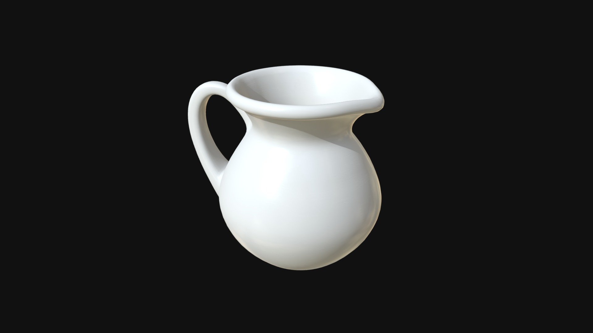 Porcelain pitcher - Buy Royalty Free 3D model by FrancescoMilanese ...