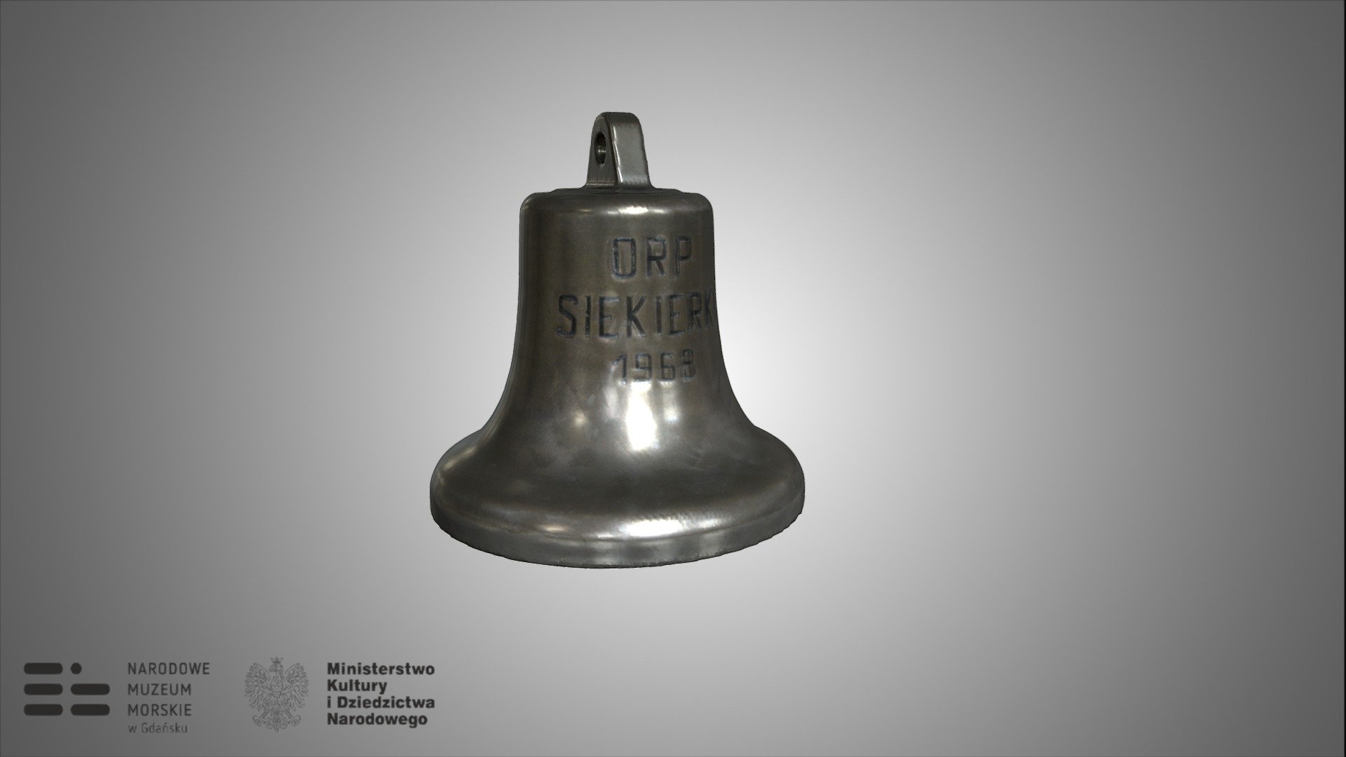 Dzwon ORP SIEKIERKI - 3D model by National Maritime Museum in Gdańsk ...