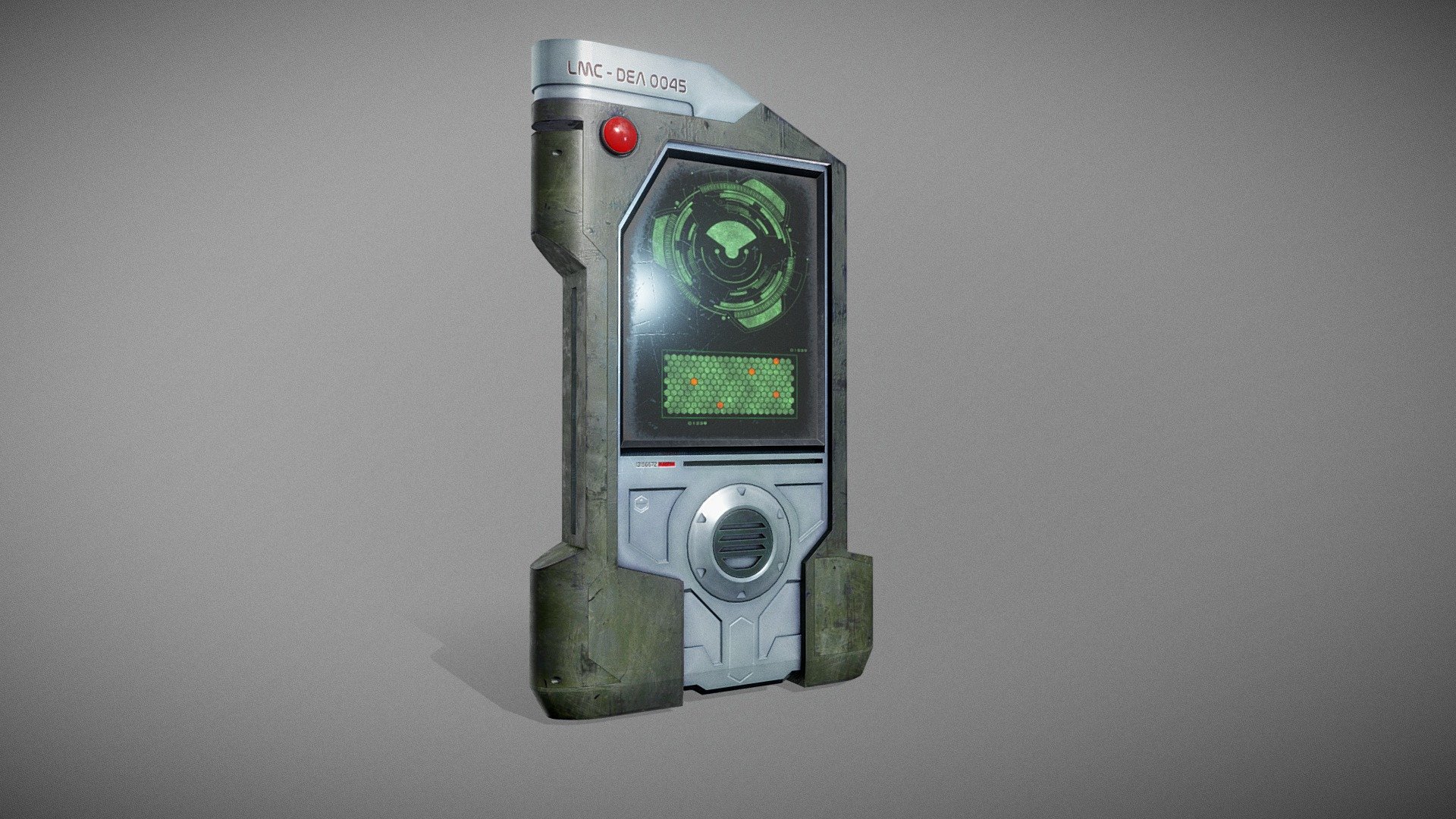 High-Tech Military Radio/Radar - Download Free 3D model by Digital 3D ...