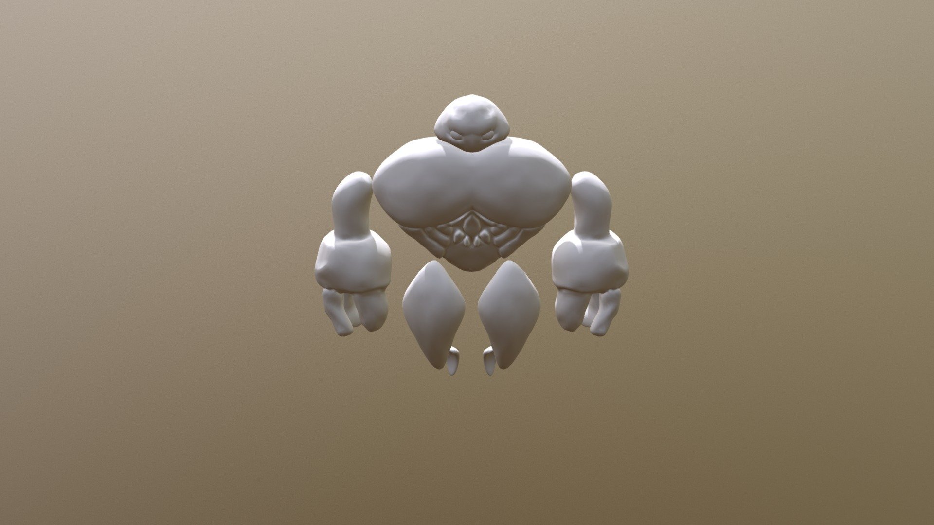 Golem - 3D model by AlbertdelaS [9b7e114] - Sketchfab