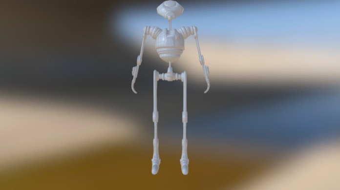 Droid - Download Free 3D model by Bek (@hidden_bek) [9b7e3a1] - Sketchfab