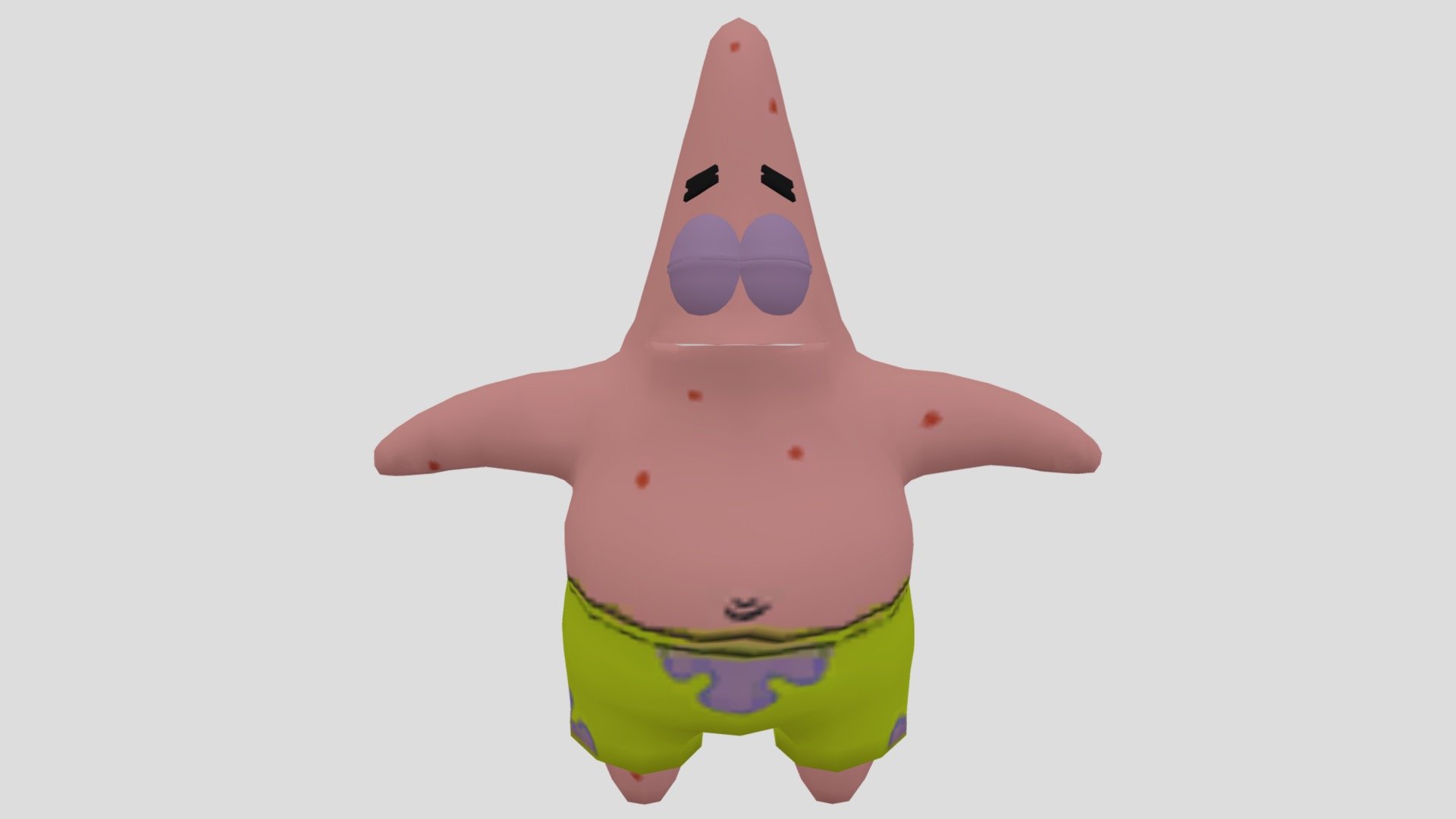 Wii Truth or Square - Patrick - Download Free 3D model by SMF Features ...