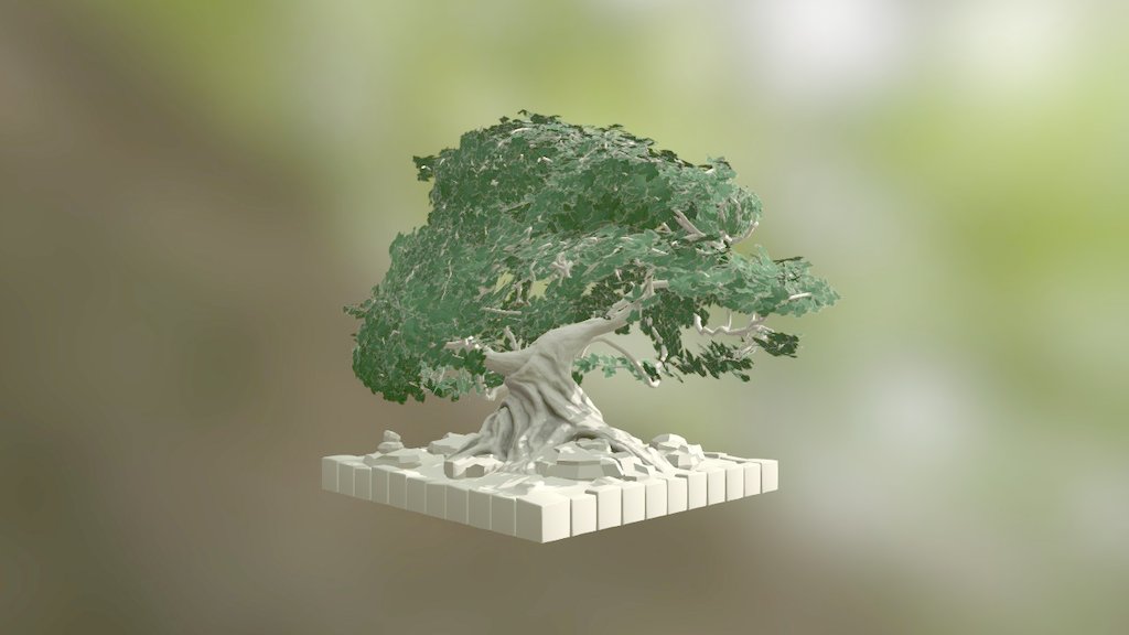 Temple Tree WIP - 3D model by mStuff [9b81521] - Sketchfab