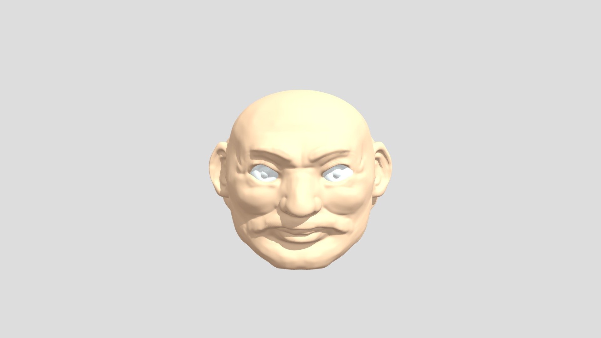 Grumpy Grandpa Head Sculpt - Download Free 3D model by singingstranger ...