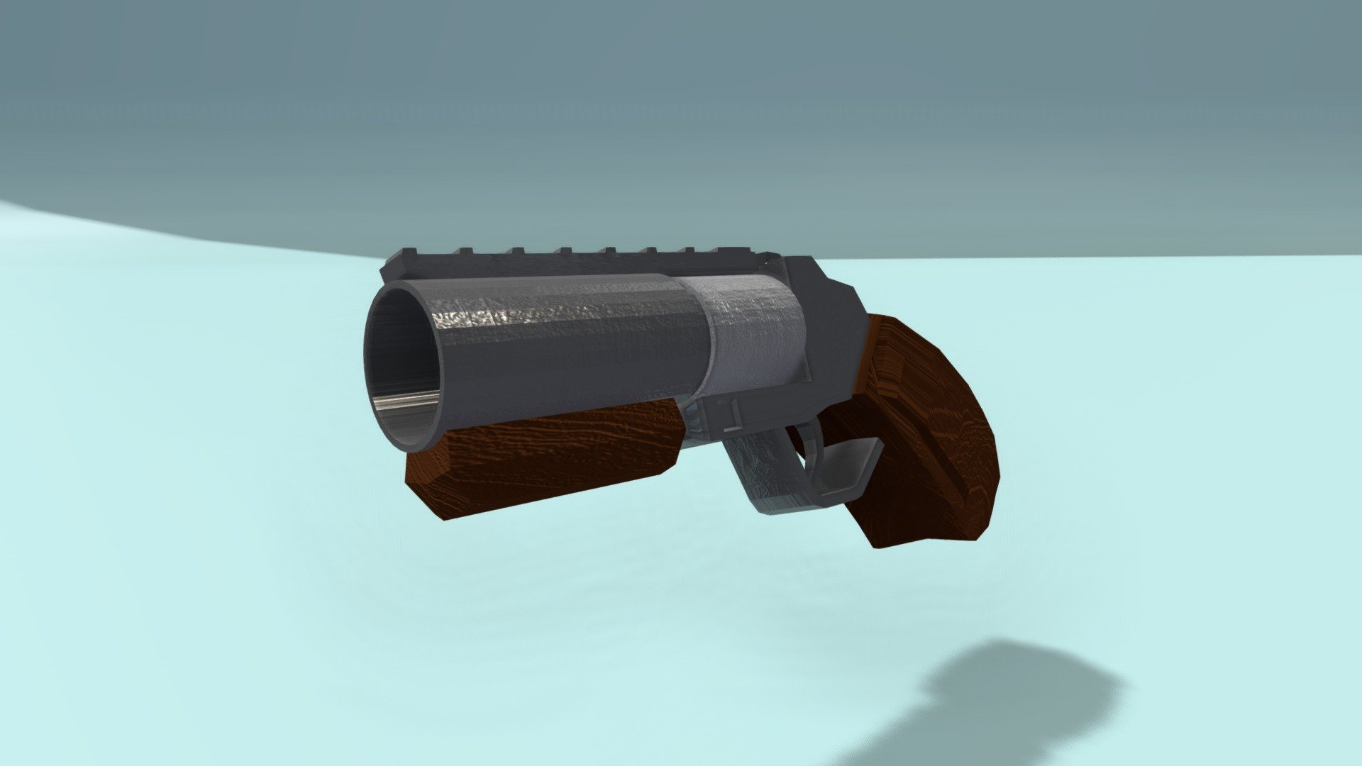 mini hand cannon - 3D model by somethingnew139 [9b82800] - Sketchfab