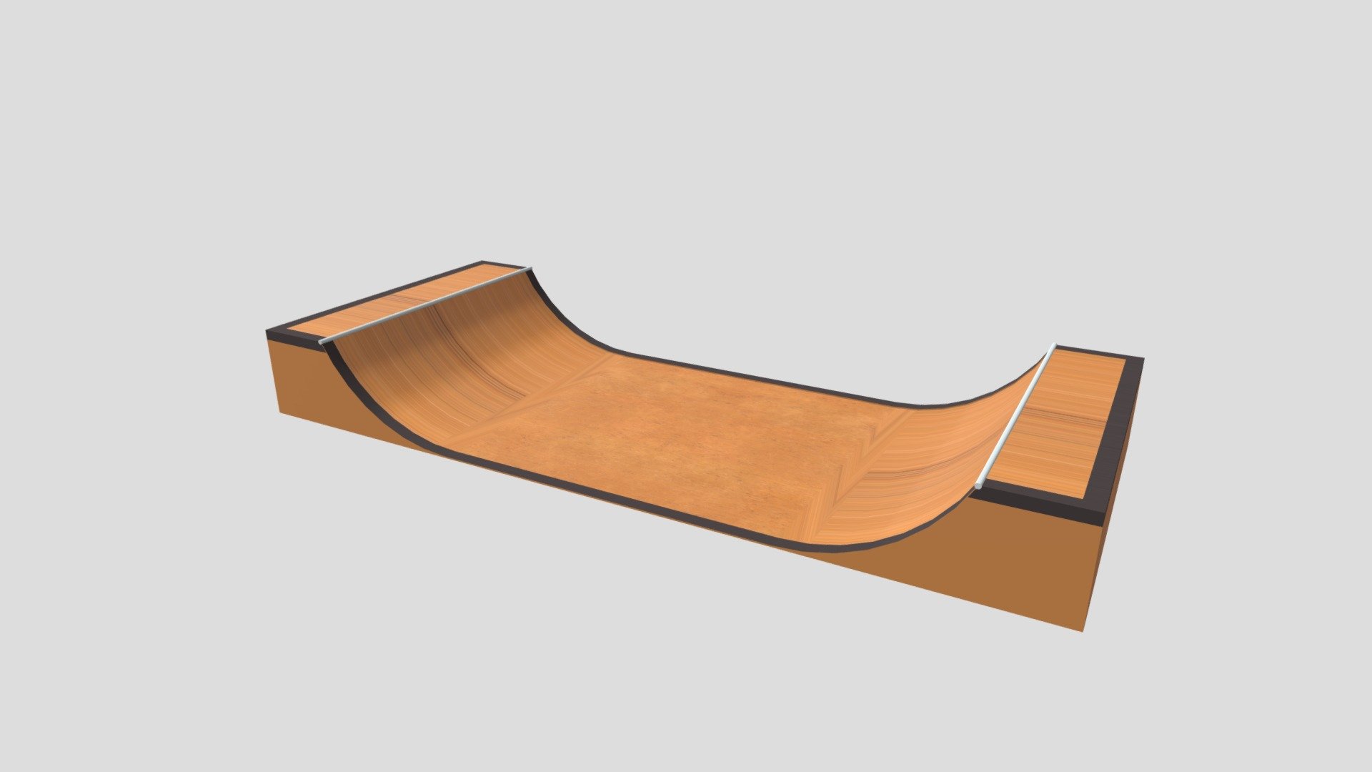 Skate Ramp : HalfPipe - Download Free 3D model by Victordbs [9b83f4b ...