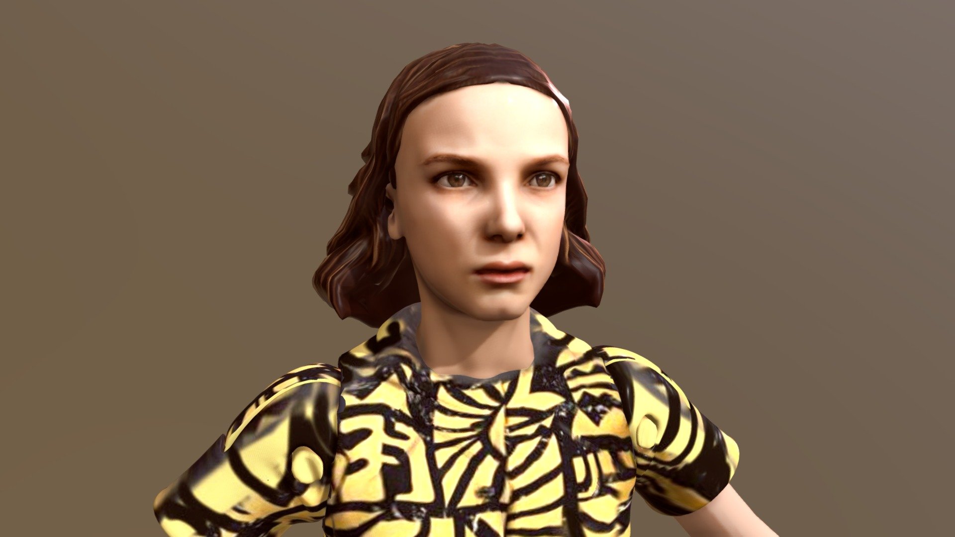 Eleven Toy Base - 3D model by Lightsource [9b84495] - Sketchfab