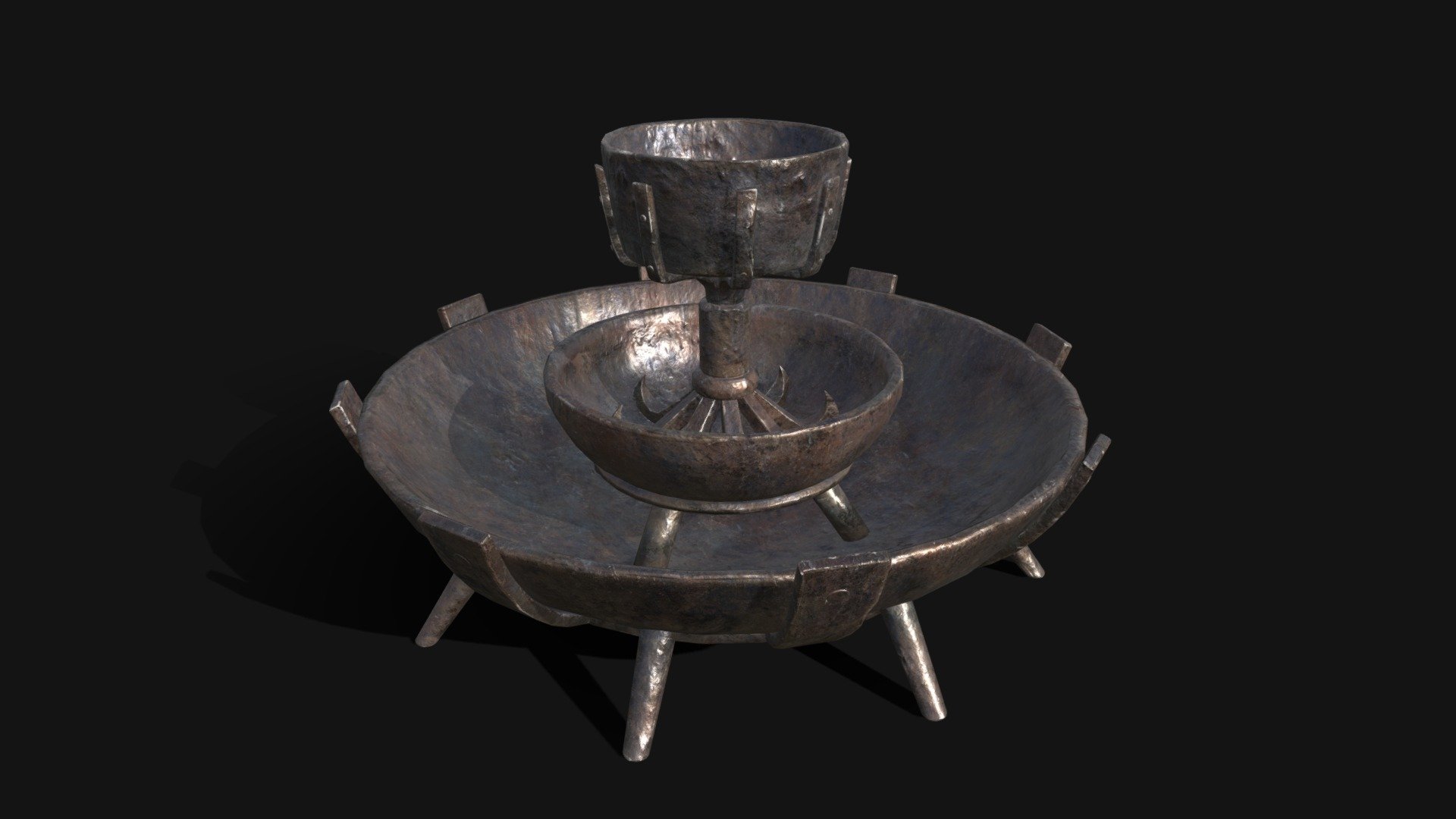 Dungeon Fire Pit - Buy Royalty Free 3D model by Clockwork Creations ...