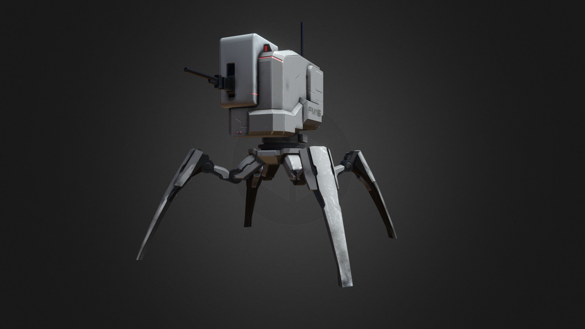 Droid - 3D model by Igorkysil [9b8b0ea] - Sketchfab